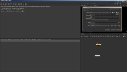 Training - Python for Nuke Users - 23 Print All Node Names & Set Node Value in Label Field ...
