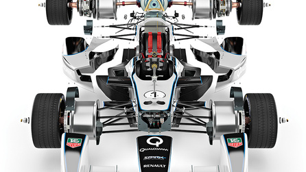 Portfolio - Formula E car exploded view Cover | Foundry Community