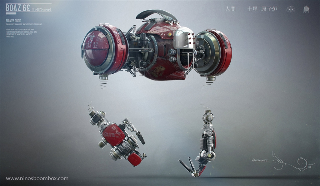 Portfolio - Boaz 63 floater droid | Foundry Community